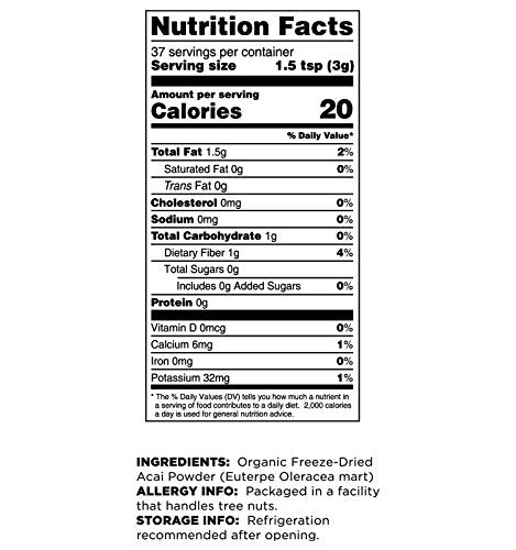 bulk organic acai for recipes