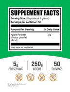 bulk organic apple powder for digestion