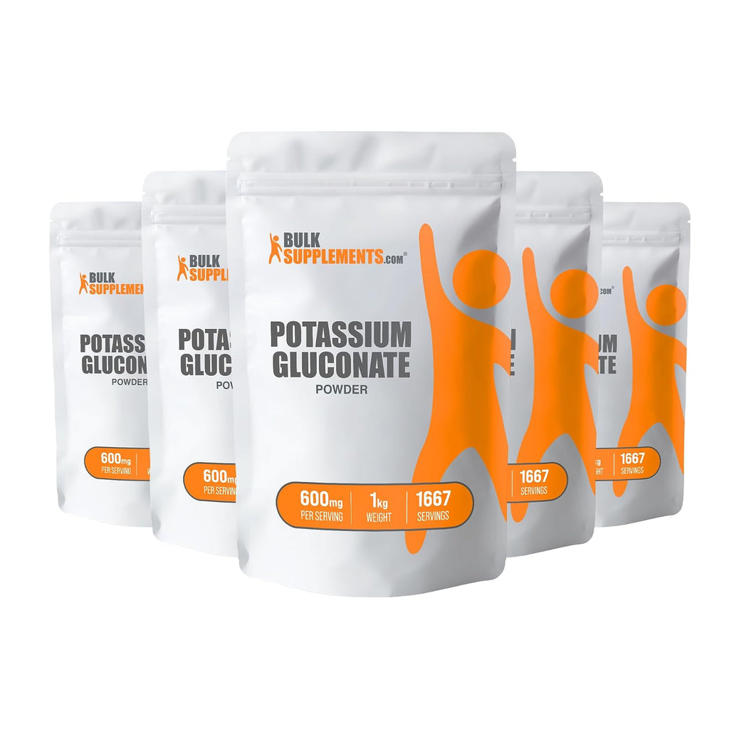 bulk potassium gluconate powder supplement