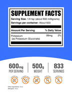 bulk potassium supplement for athletes