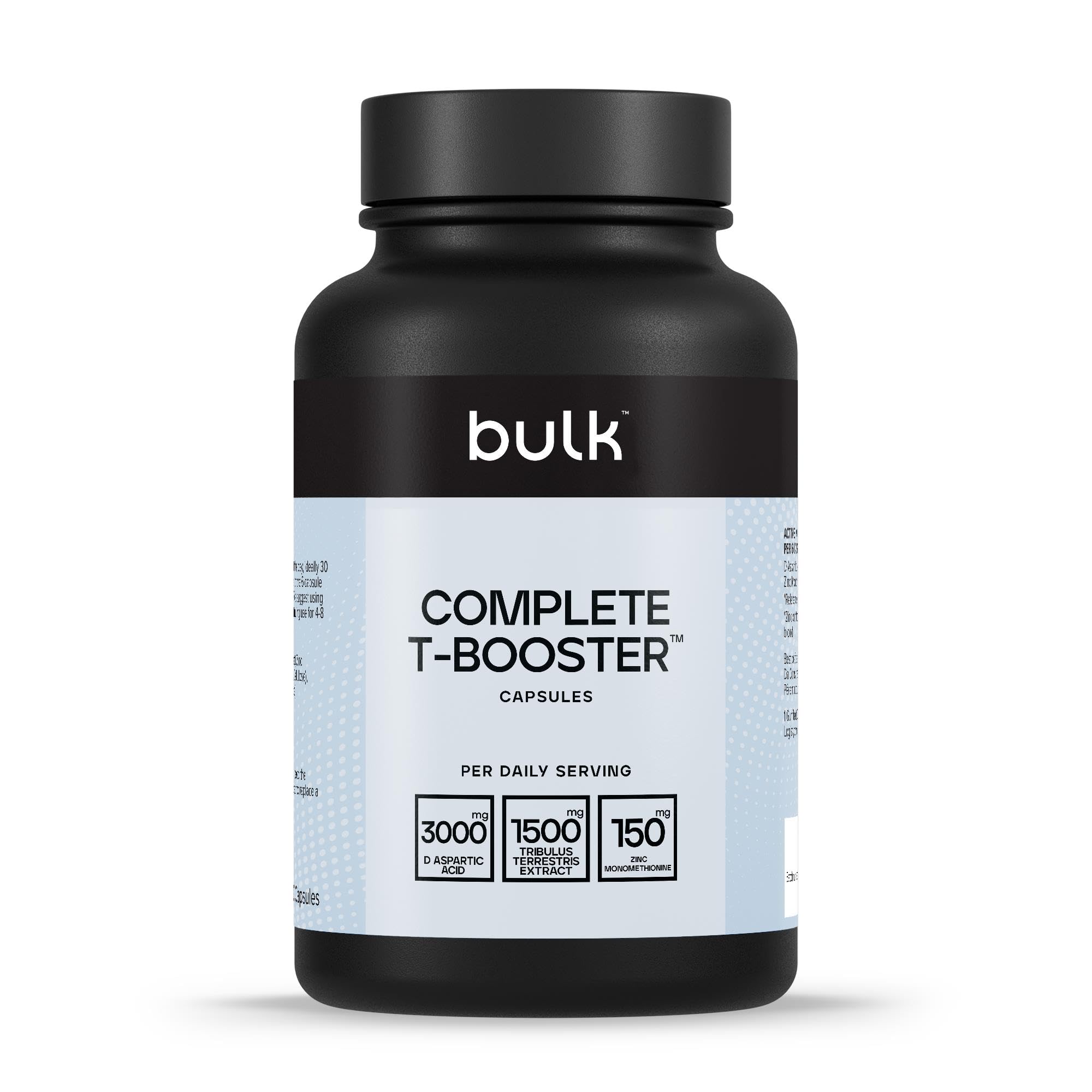 BULK POWDERS T-Booster capsules for men