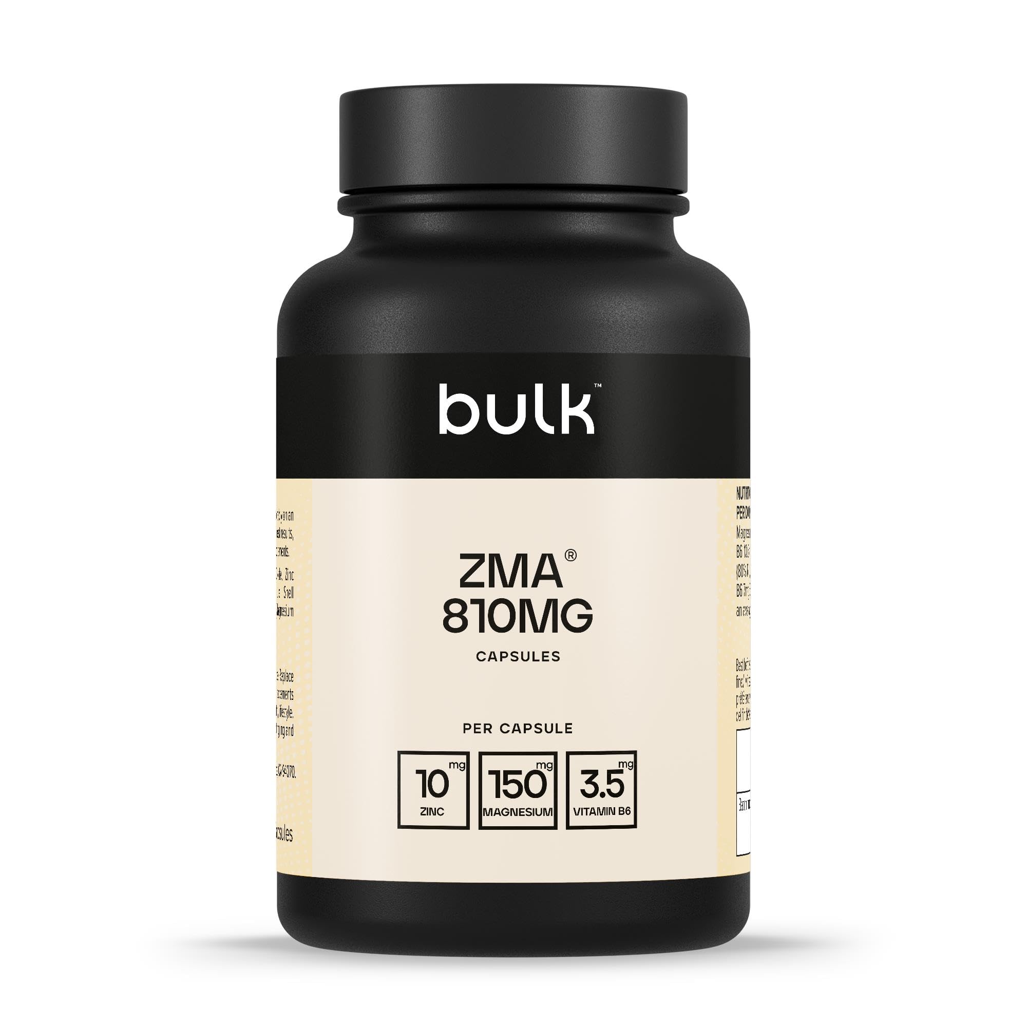 BULK POWDERS ZMA vitamin and mineral blend