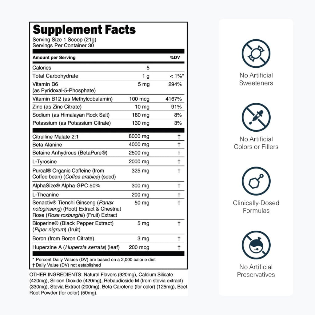 bulk pre-workout for muscle gain