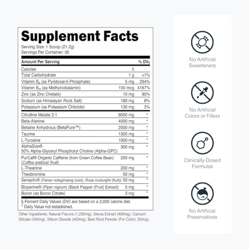 bulk pre-workout powder for muscle gain