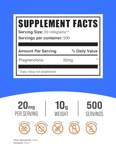 bulk pregnenolone powder for energy