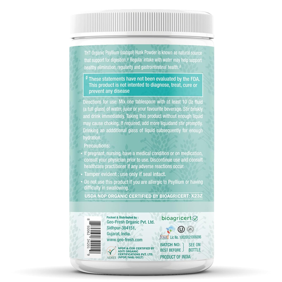 bulk psyllium husk for baking