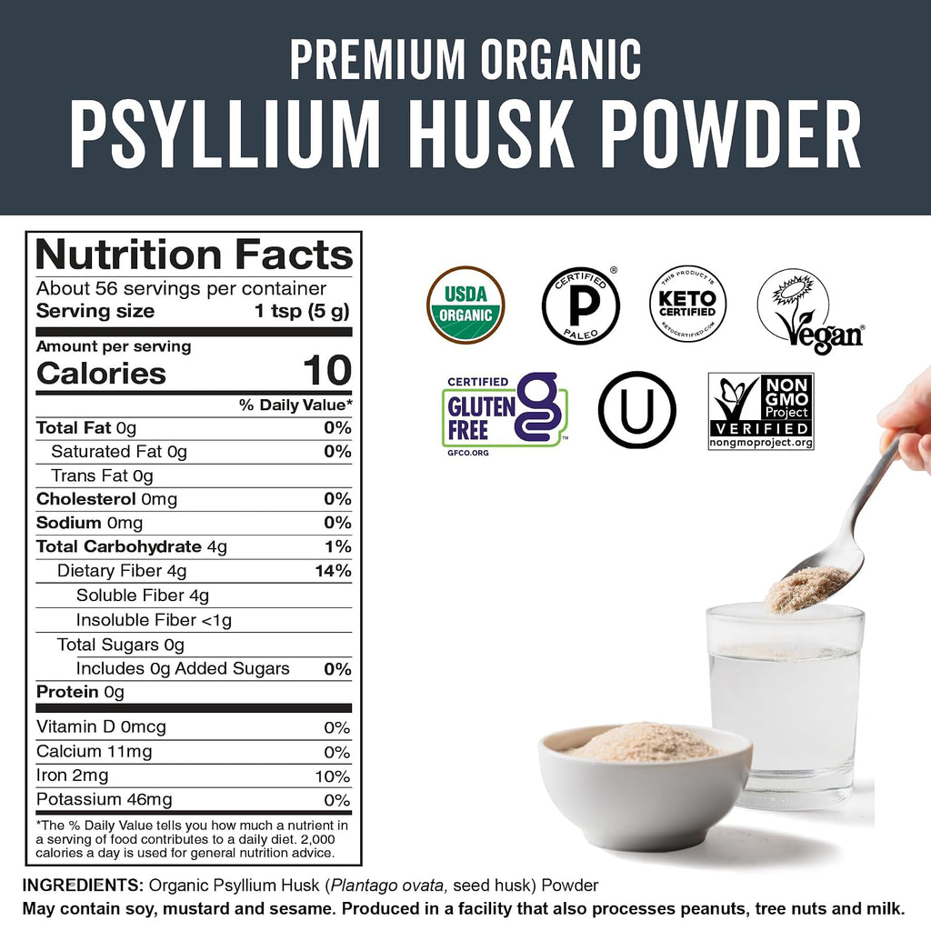 bulk psyllium husk for smoothies