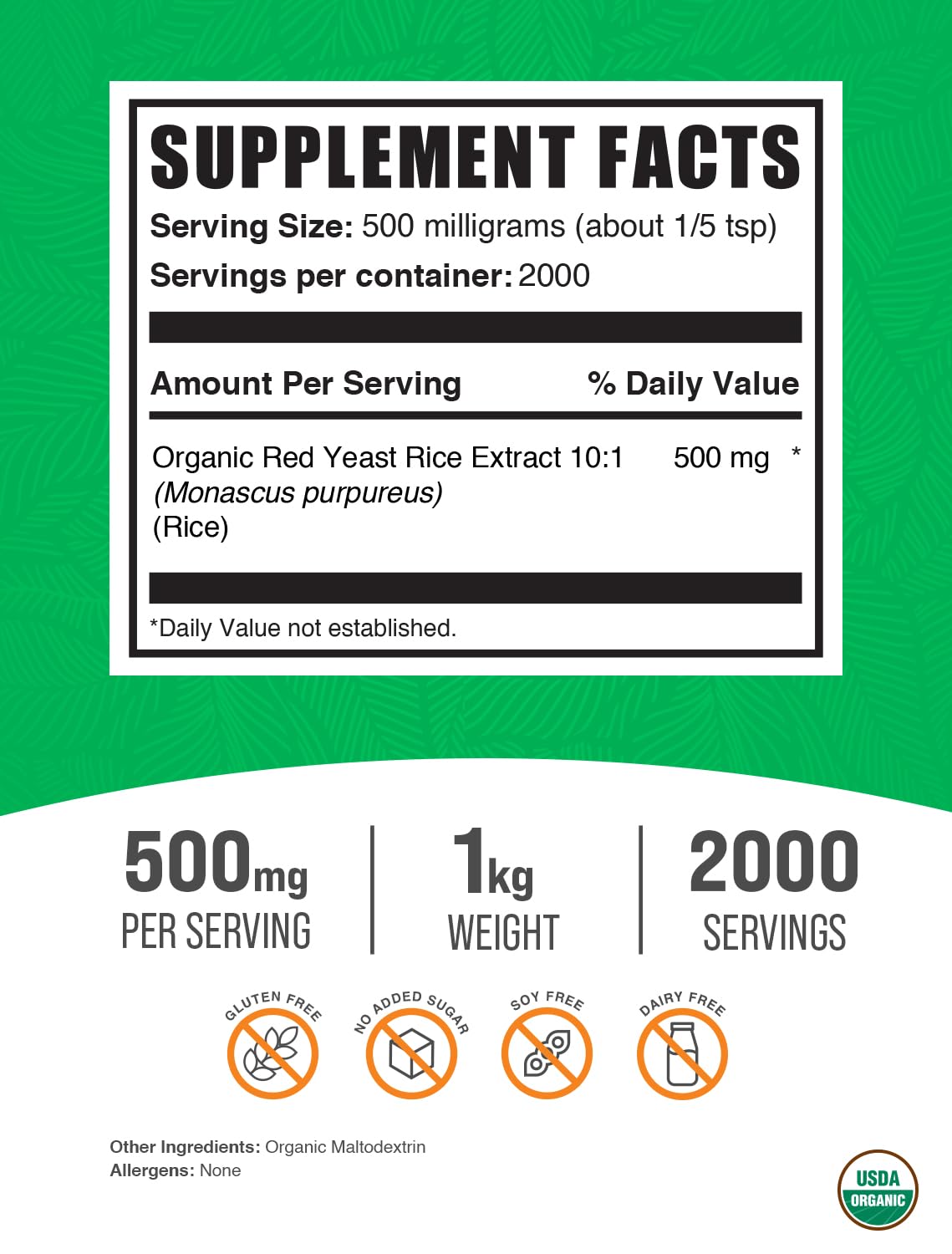 bulk red yeast rice extract