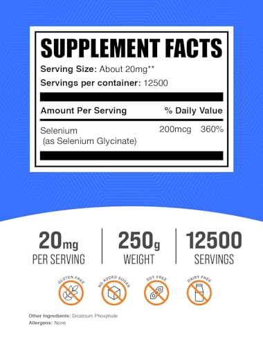 bulk selenium supplement for health
