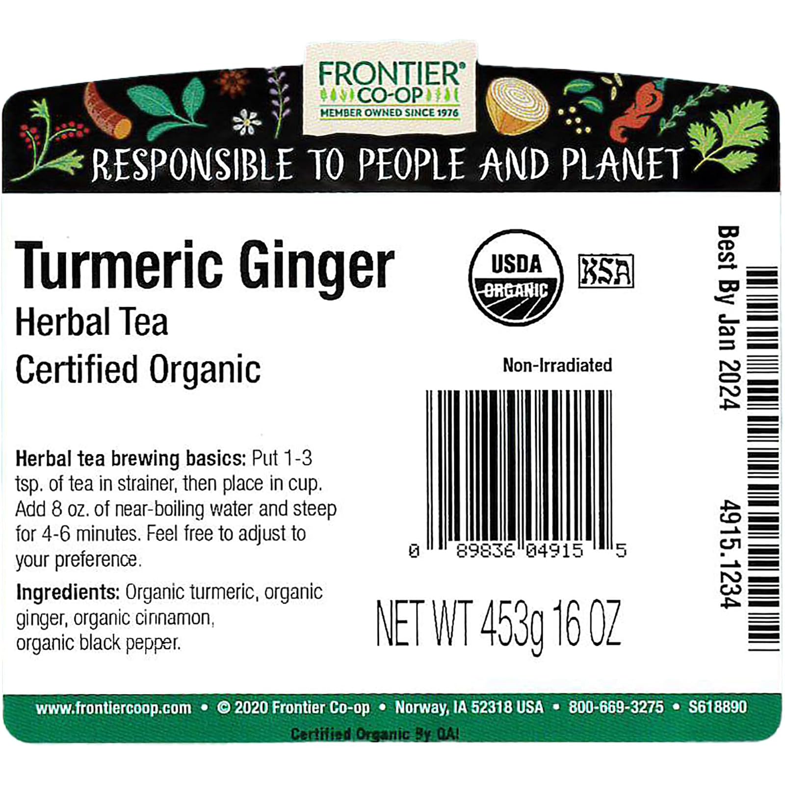 bulk turmeric ginger blend for wellness