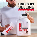 bulk up with GNC weight gainer