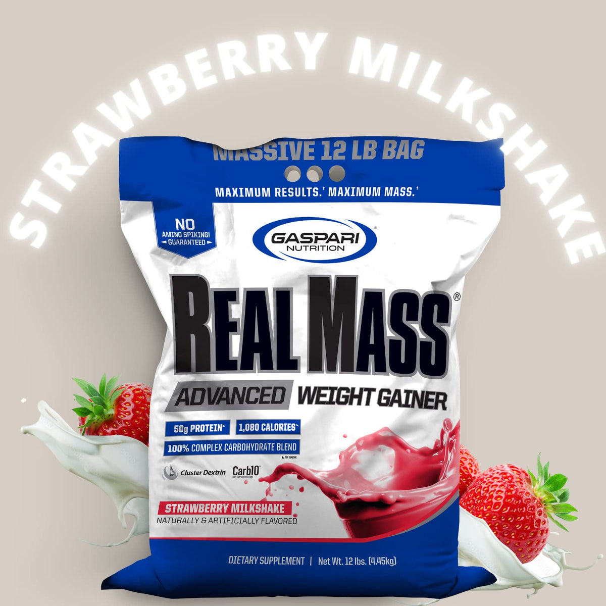 bulk up with Real Mass protein