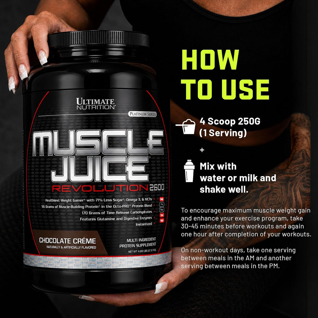 bulk up with weight gainers supplement