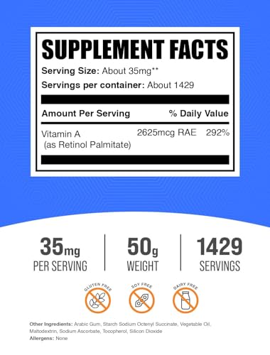 bulk vitamin a for immune support