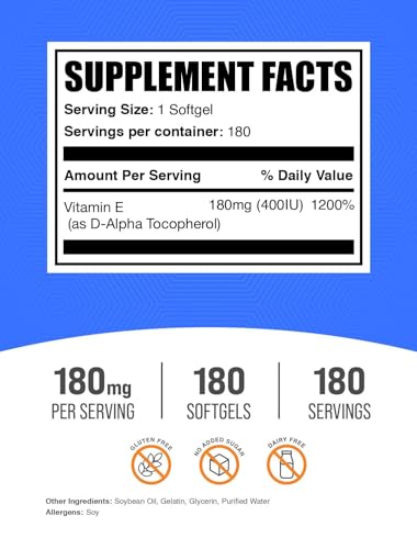bulk vitamin e 400 IU benefits