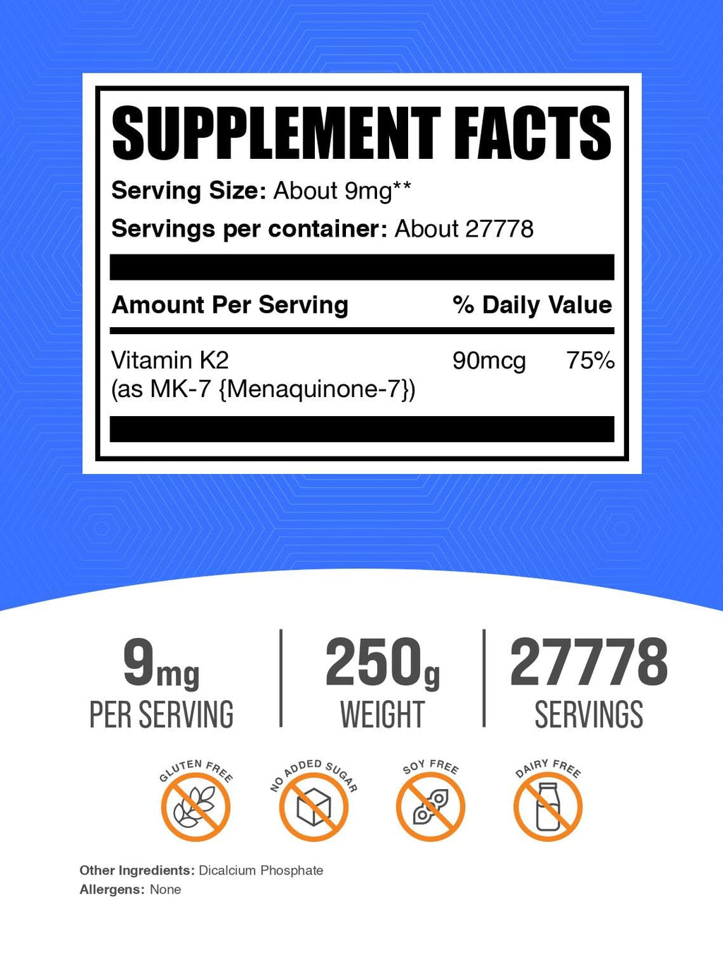 bulk vitamin k for bone health