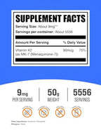 bulk vitamin k2 mk7 for health