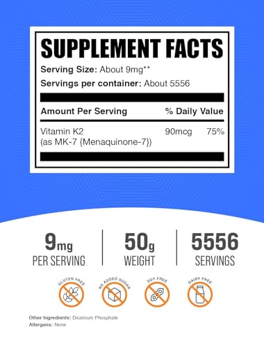 bulk vitamin k2 mk7 for health