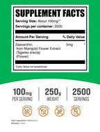 bulk zeaxanthin supplement for vision