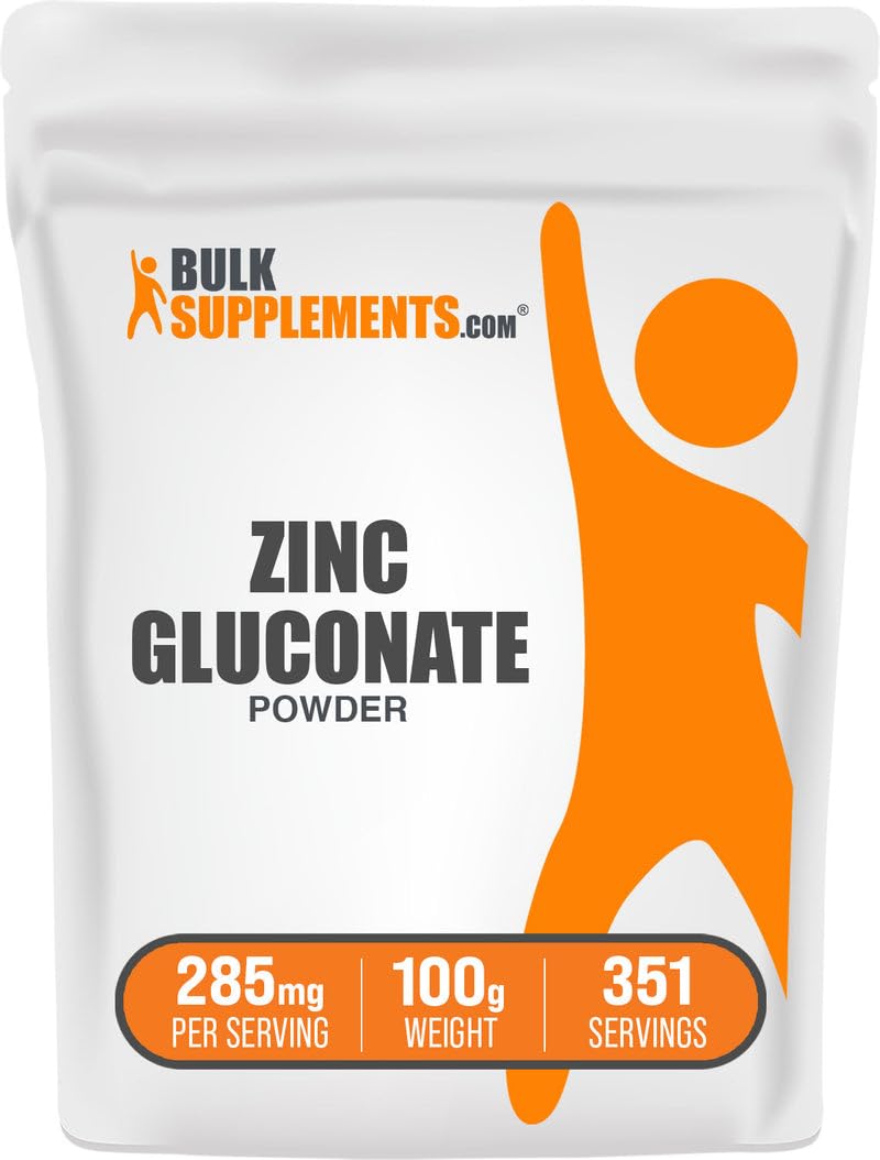 bulk zinc gluconate powder supplement