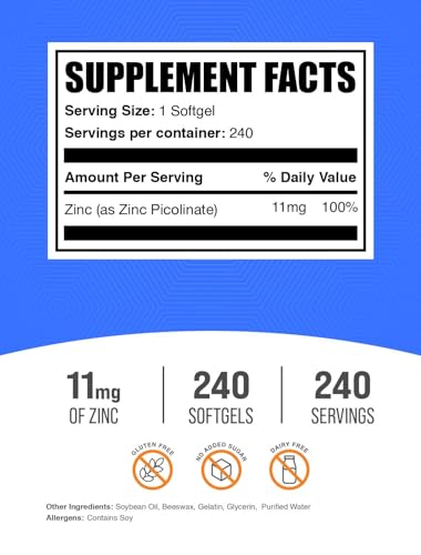 Bulk zinc supplement for wellness