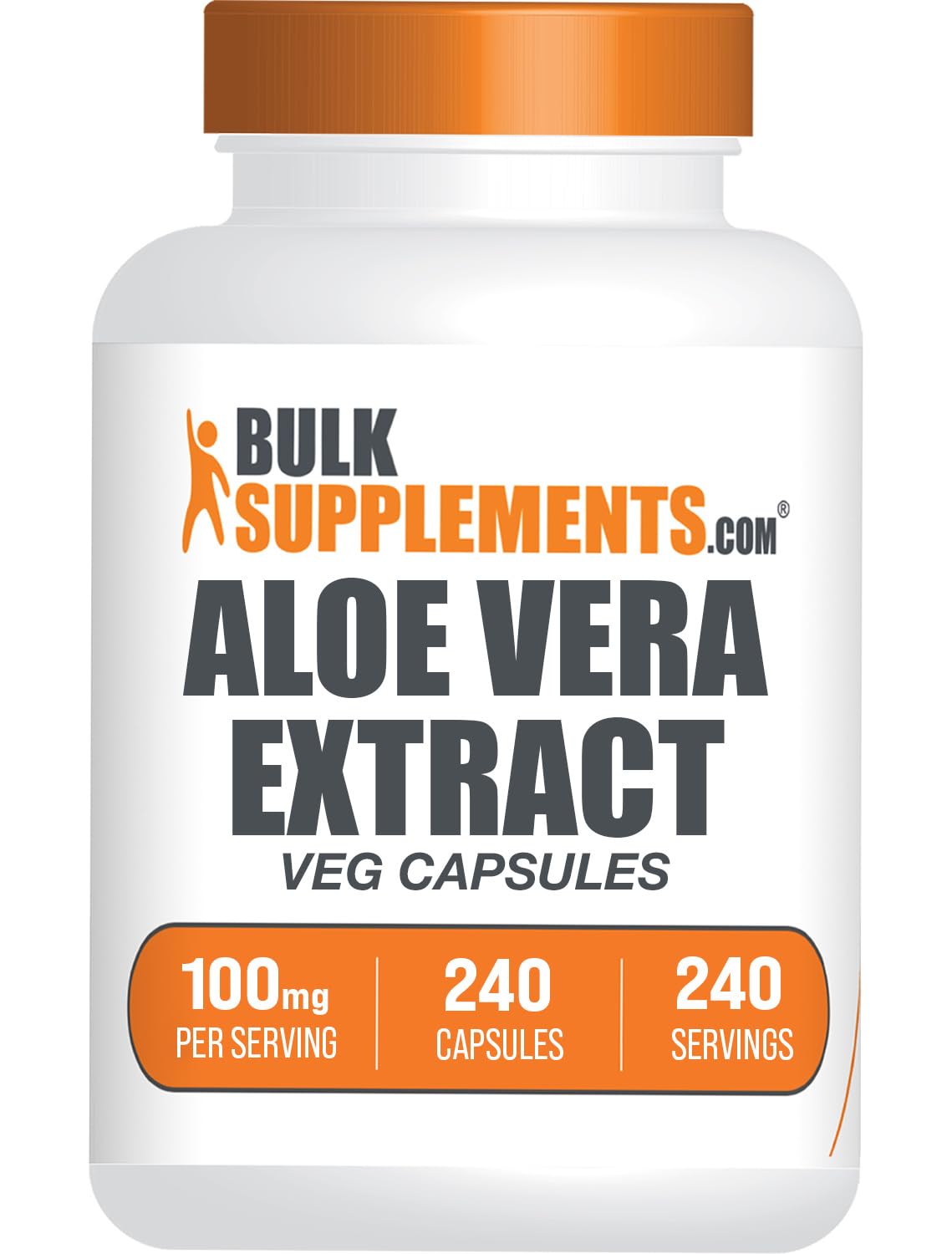 BulkSupplements aloe vera extract capsules