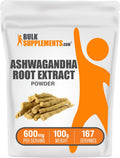 BulkSupplements ashwagandha root extract benefits