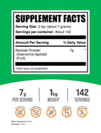 BulkSupplements Baobab powder benefits