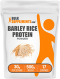 BulkSupplements barley rice protein powder