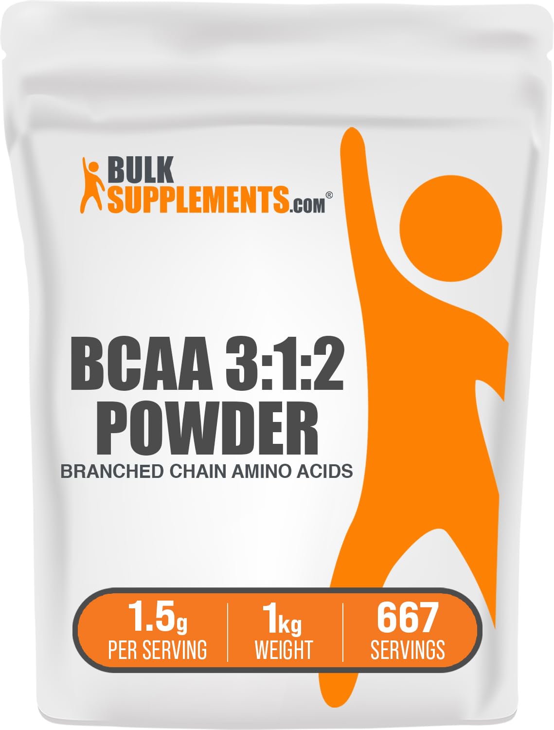 BulkSupplements BCAA powder for muscle recovery