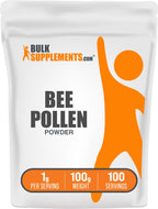 BulkSupplements bee pollen powder benefits