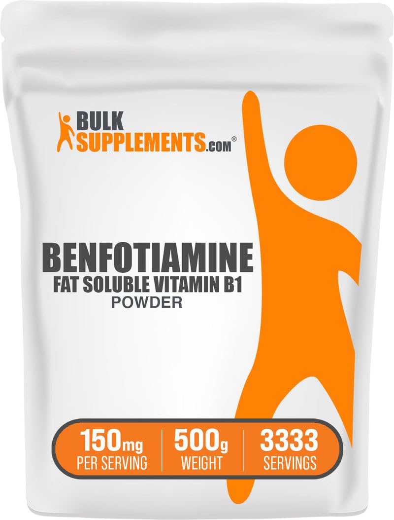 BulkSupplements Benfotiamine powder benefits