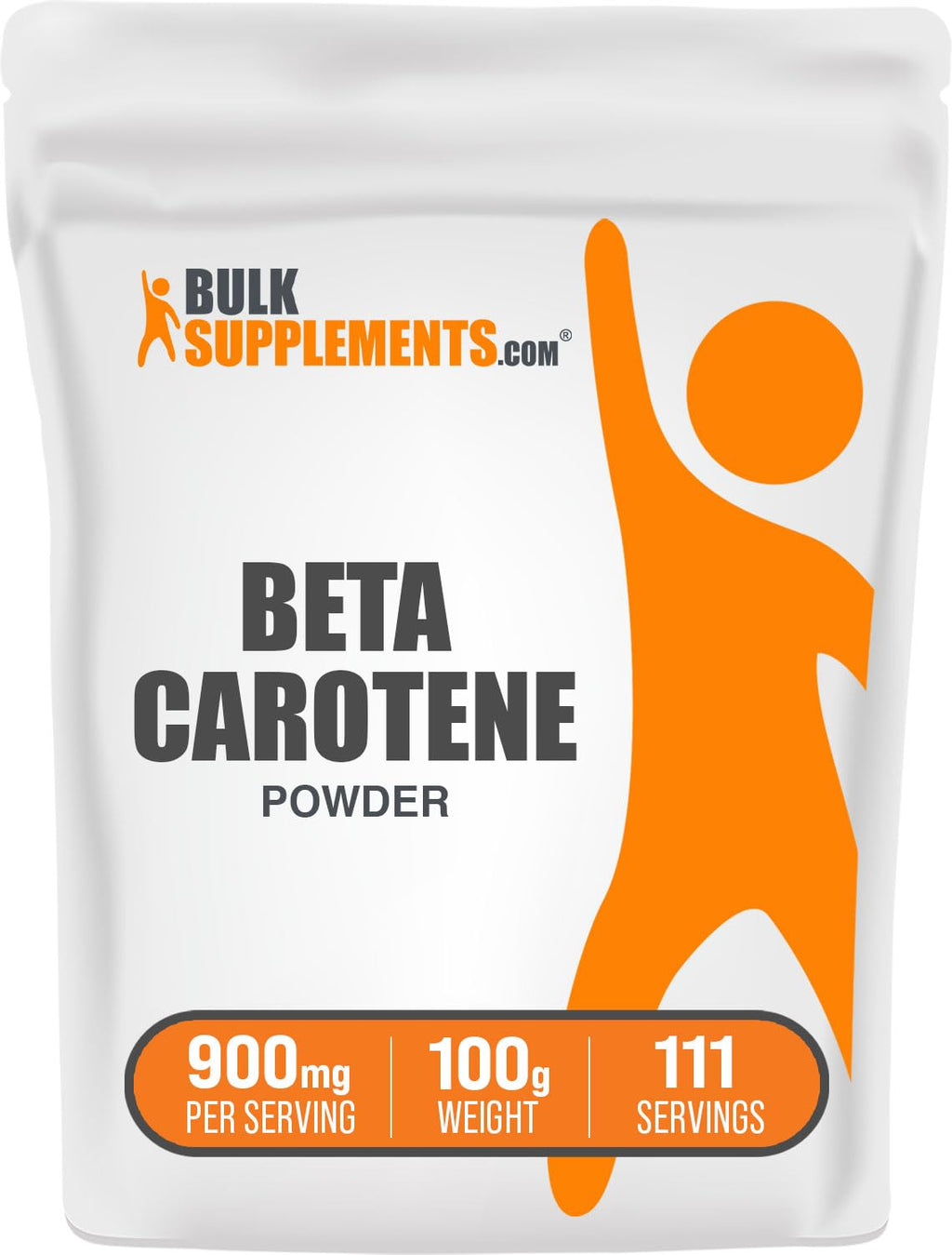 BulkSupplements Beta Carotene powder supplement