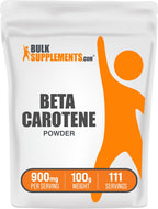BulkSupplements Beta Carotene powder supplement