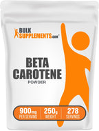 BulkSupplements Beta Carotene powder supplement