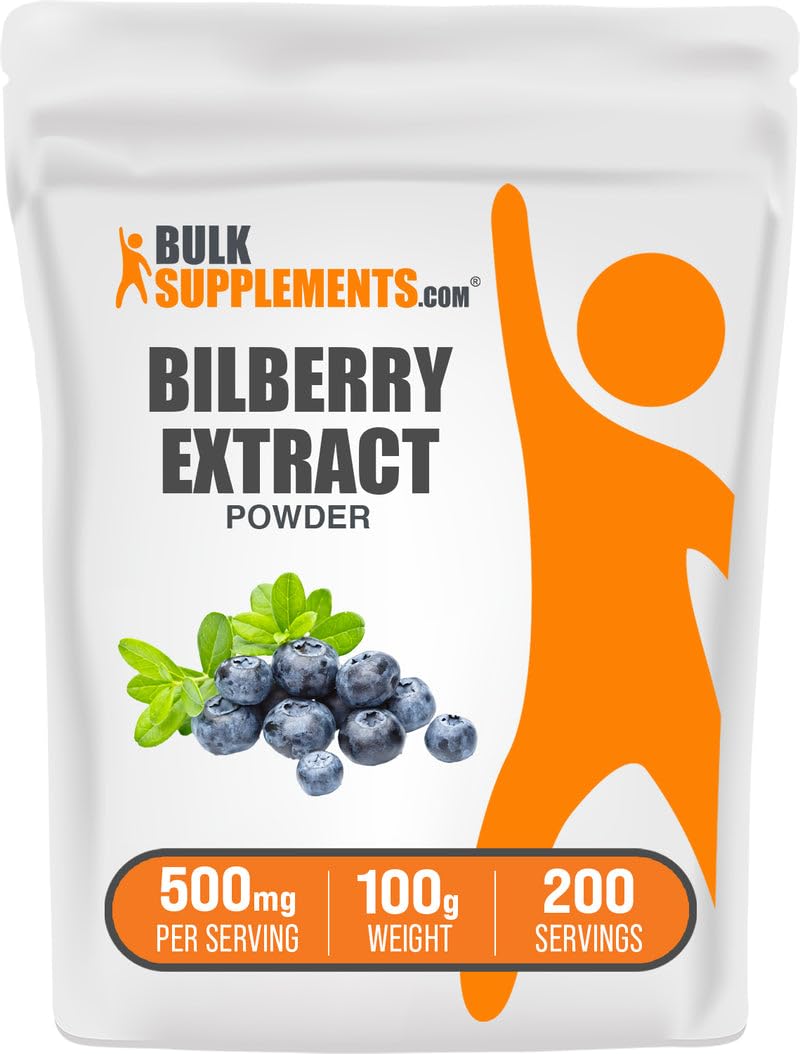 BulkSupplements Bilberry Extract powder supplement