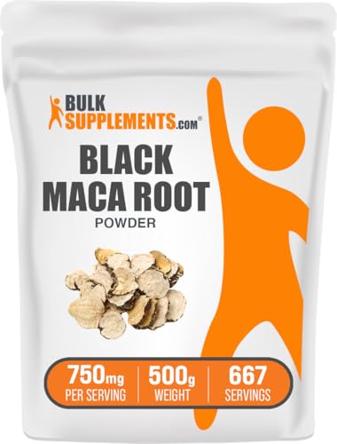 BulkSupplements Black Maca Powder benefits