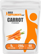 BulkSupplements carrot powder for smoothies