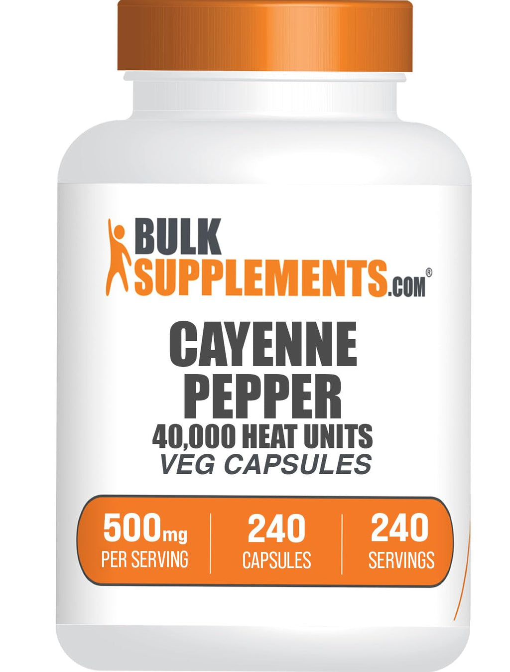 BulkSupplements Cayenne Pepper capsules