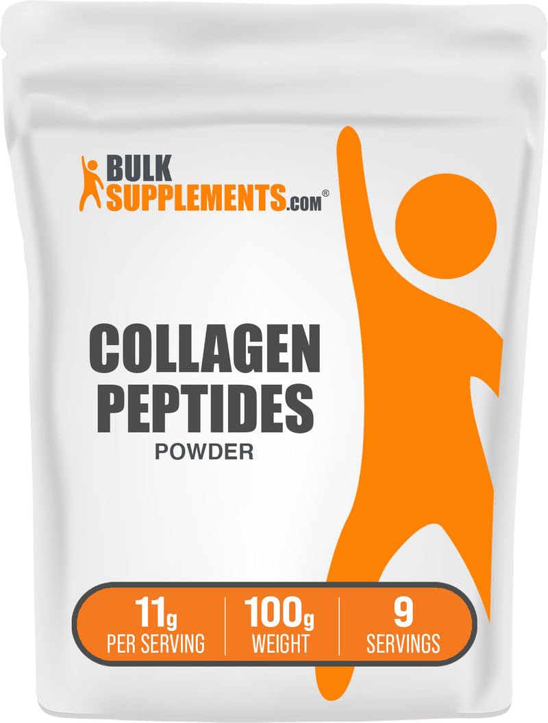 BulkSupplements collagen peptides powder benefits