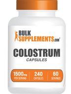 BulkSupplements Colostrum 500 mg capsules