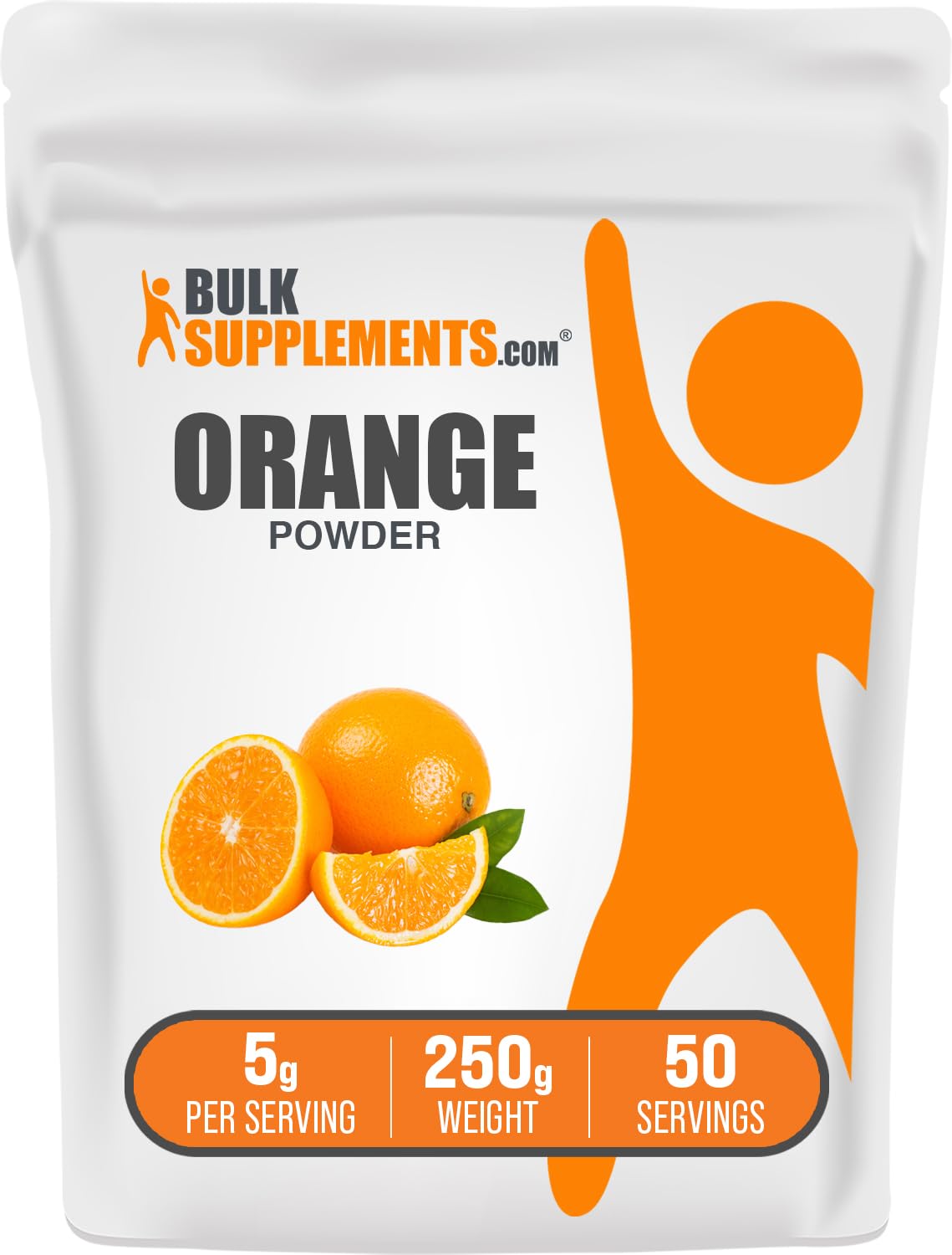 BulkSupplements.com orange powder for smoothies