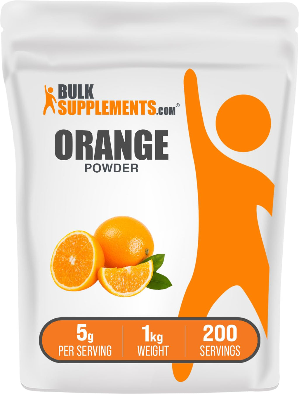 BulkSupplements.com orange powder for smoothies