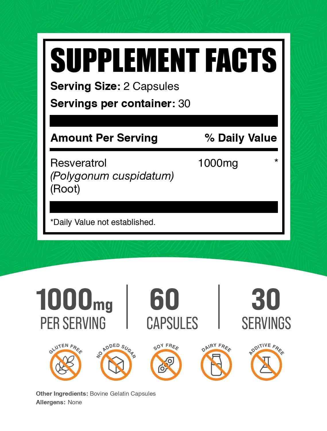 BulkSupplements.com resveratrol health benefits