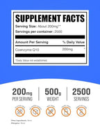 BulkSupplements CoQ10 200 mg supplement