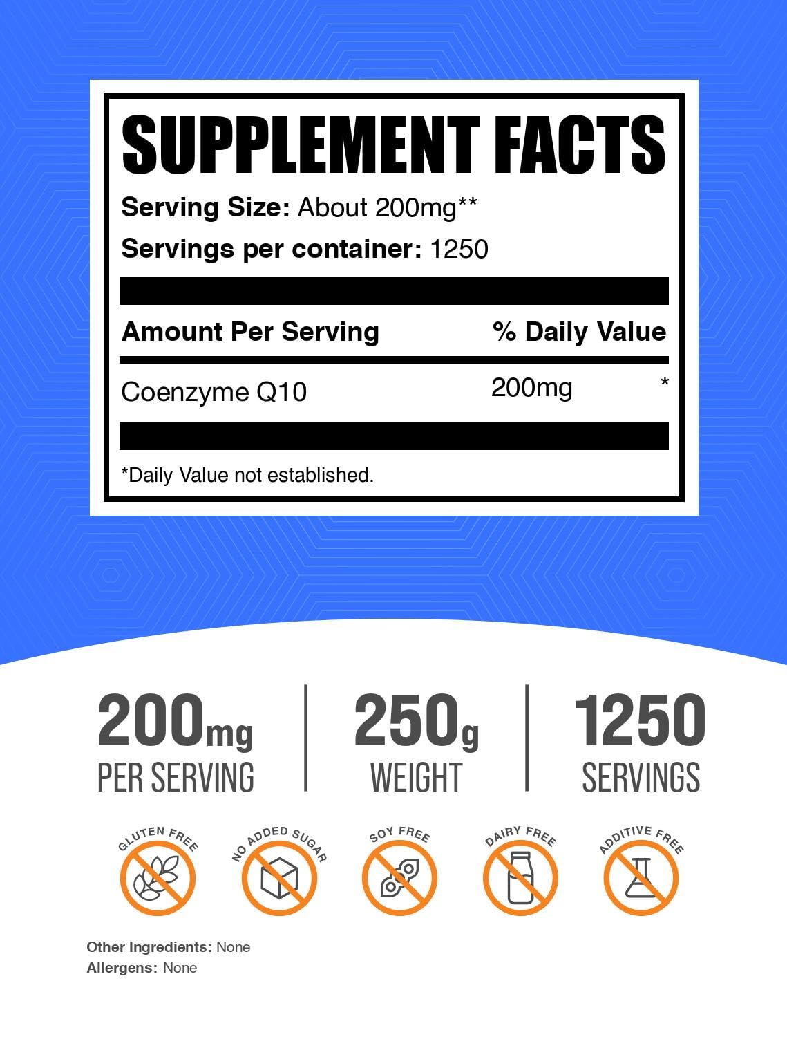 BulkSupplements coq10 for heart health
