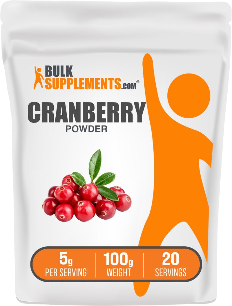 BulkSupplements cranberry powder for smoothies