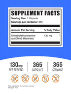 BulkSupplements DMAE antioxidant benefits