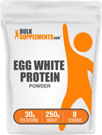 BulkSupplements egg white protein powder for muscle gain