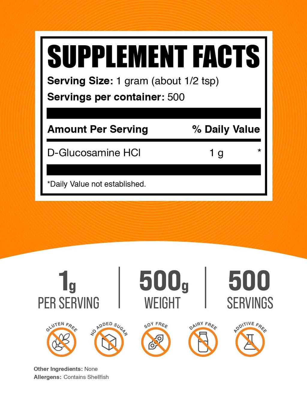 BulkSupplements glucosamine HCl benefits